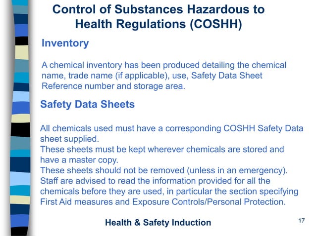 Staff EHS induction presentation.ppt.... | PPT