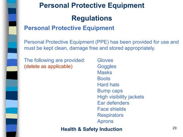 Staff EHS induction presentation.ppt.... | PPT