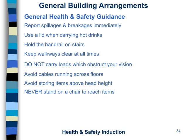 Staff EHS induction presentation.ppt.... | PPT