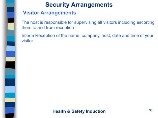 Staff EHS induction presentation.ppt.... | PPT