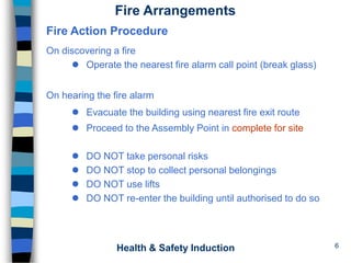 Staff EHS induction presentation.ppt.... | PPT