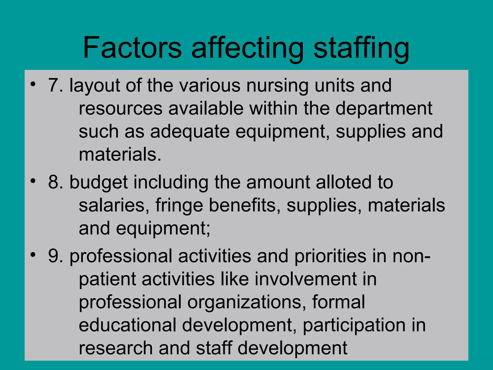 Staffing | PPT