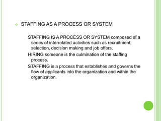Staffing | PPTX