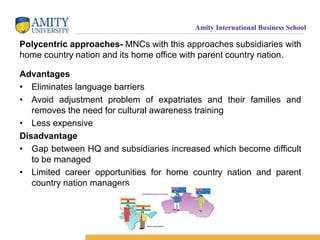 Staffing For Global Operation | PPTX