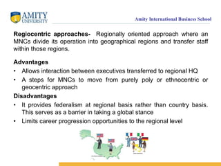 Staffing For Global Operation | PPTX