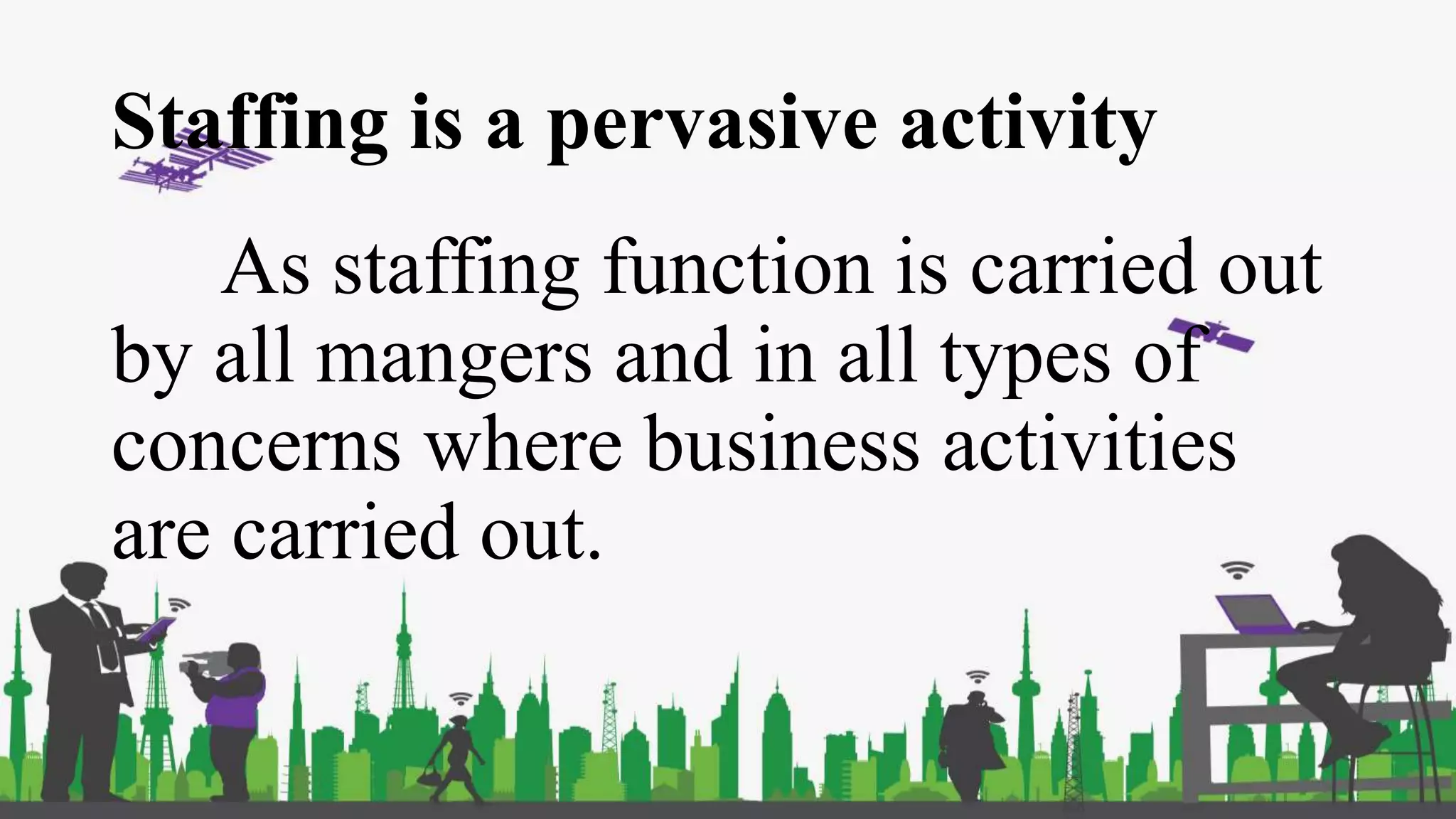 Staffing (Organizational Management) | PPTX