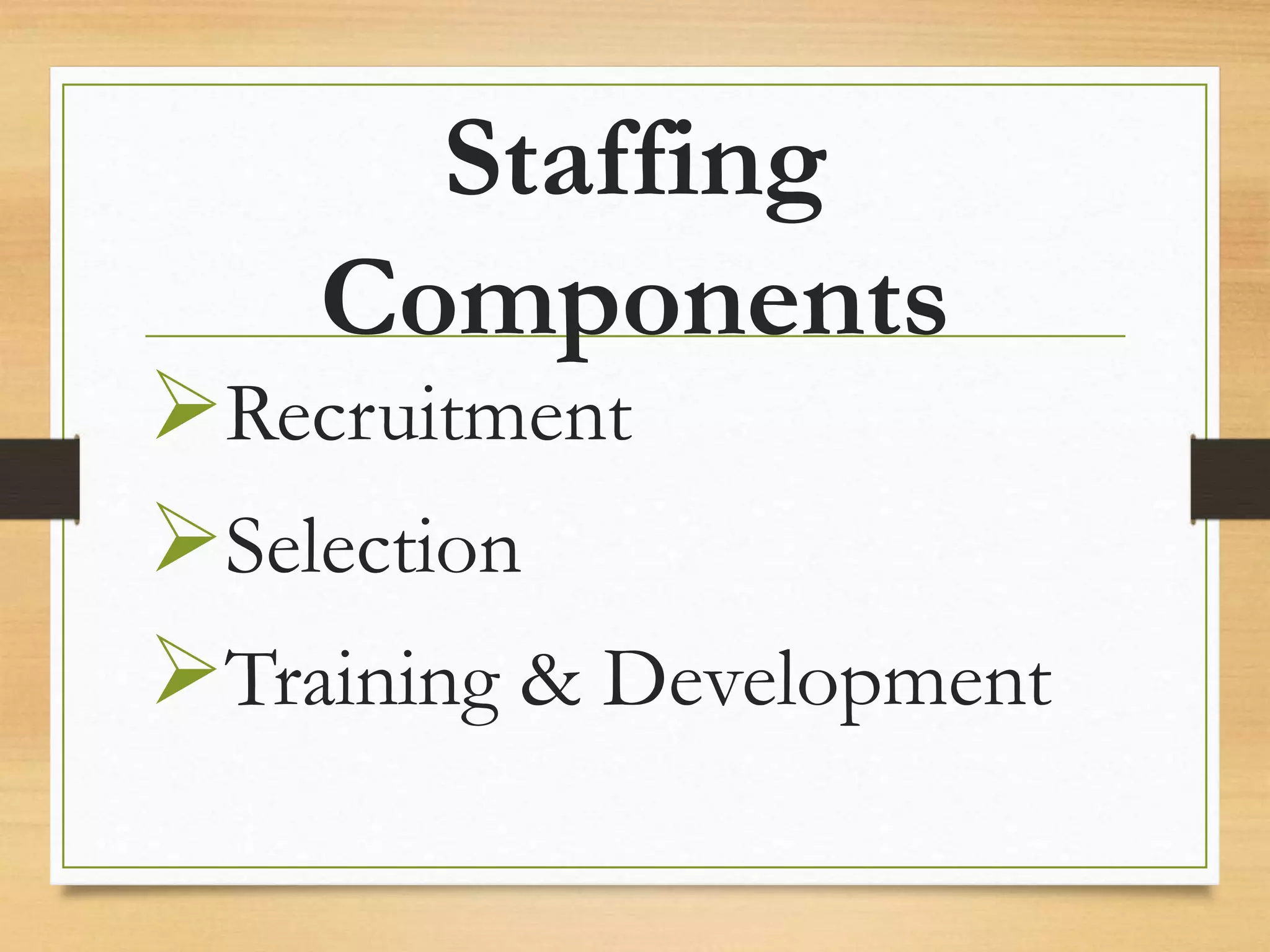 Staffing | PPTX