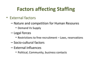 Staffing | PPT