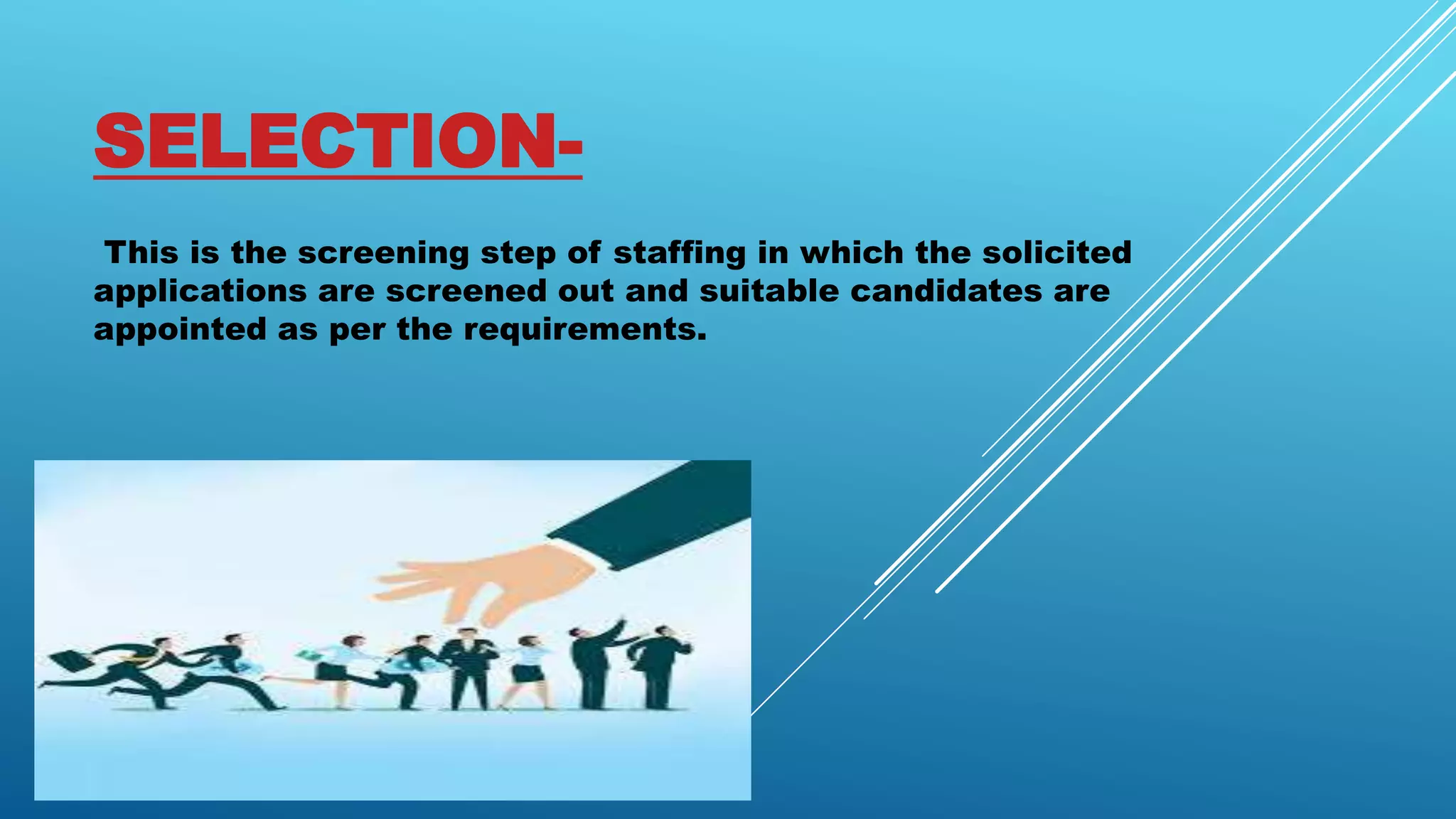 Staffing Process – Steps involved in Staffing | PPTX