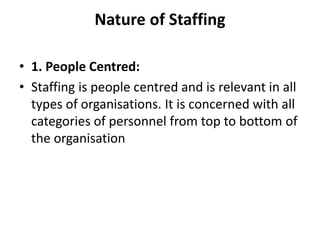 Staffing | PPTX
