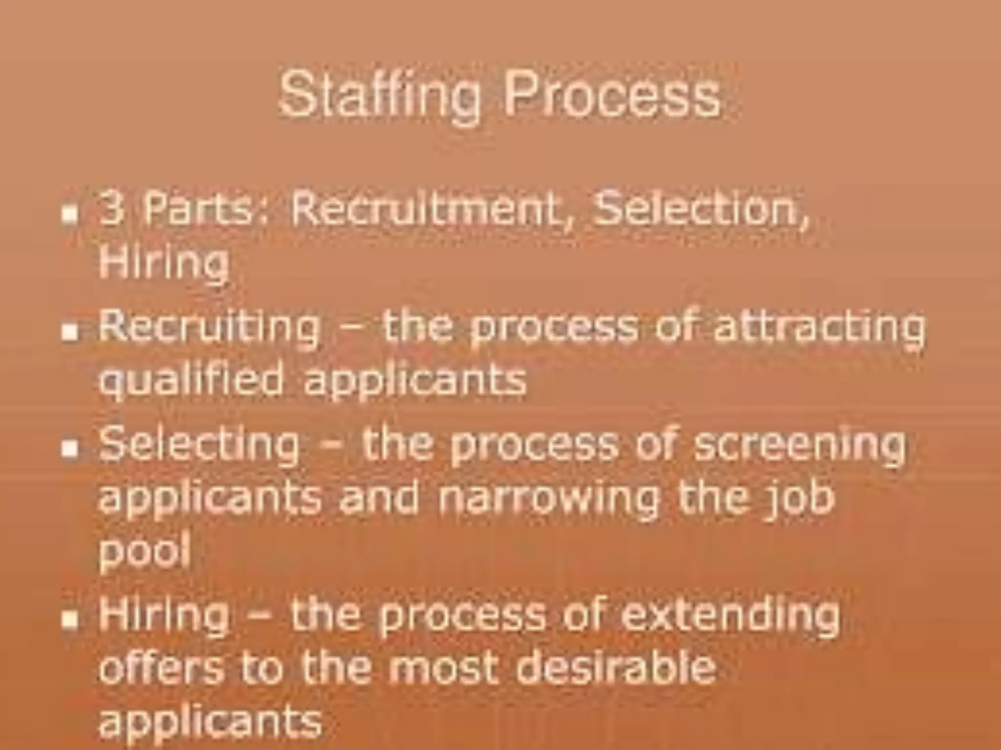 Staffing | PPTX