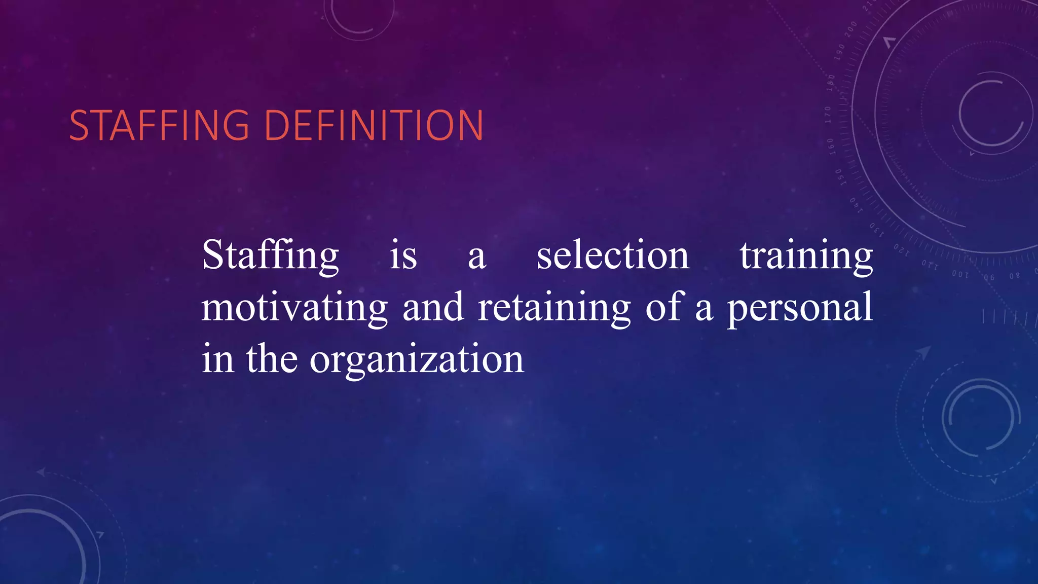 staffing | PPTX | Human Resources | Business