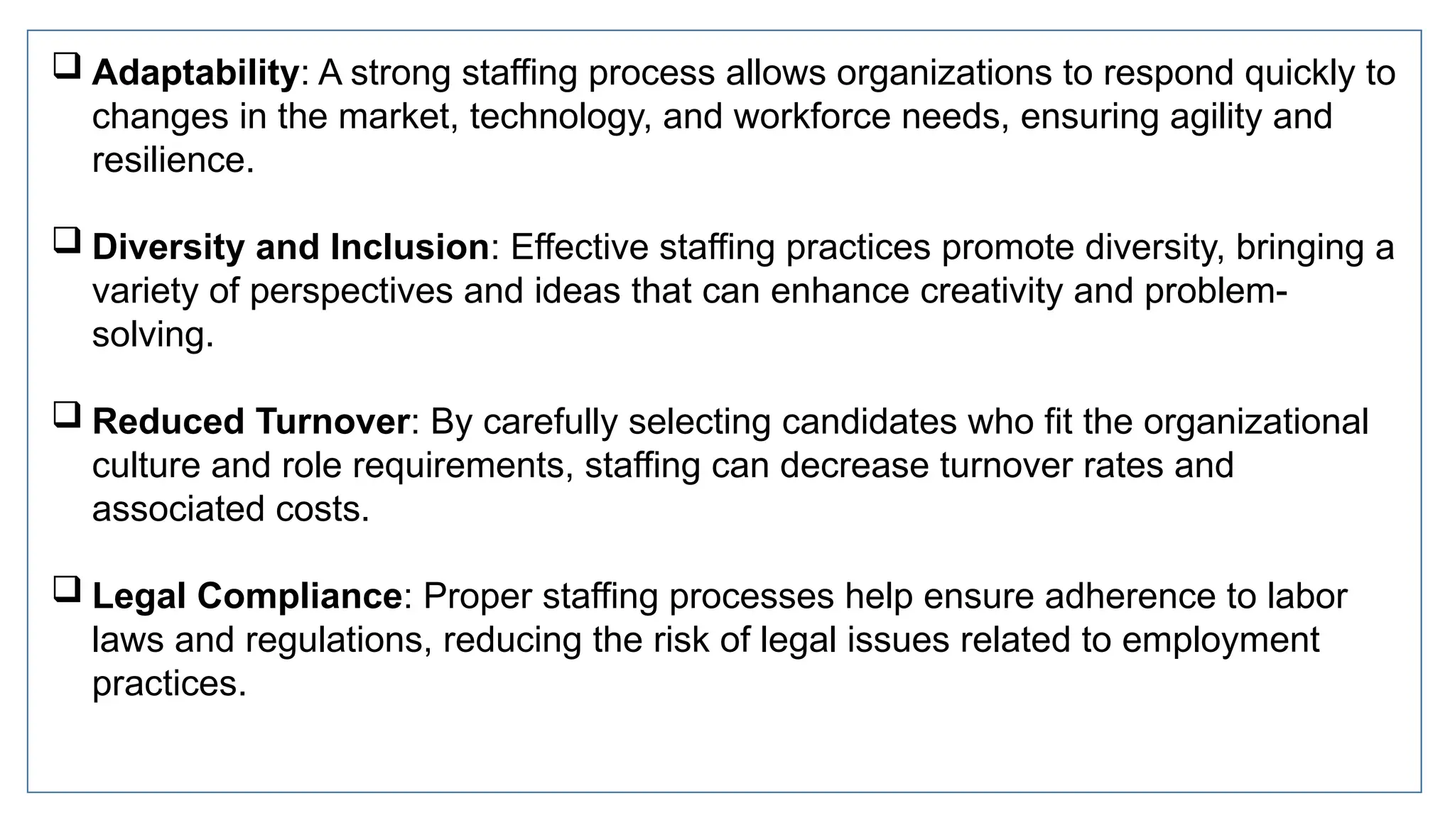 STAFFING...pptx presentation for college | PPTX