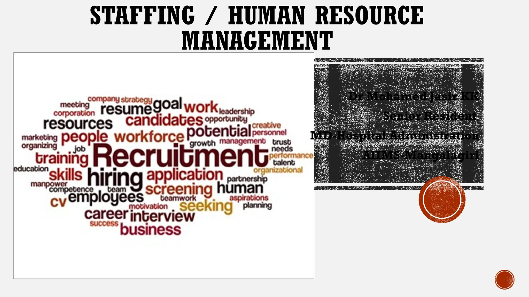 Staffing- Human Resource Management MD Hospital Administration.pptx