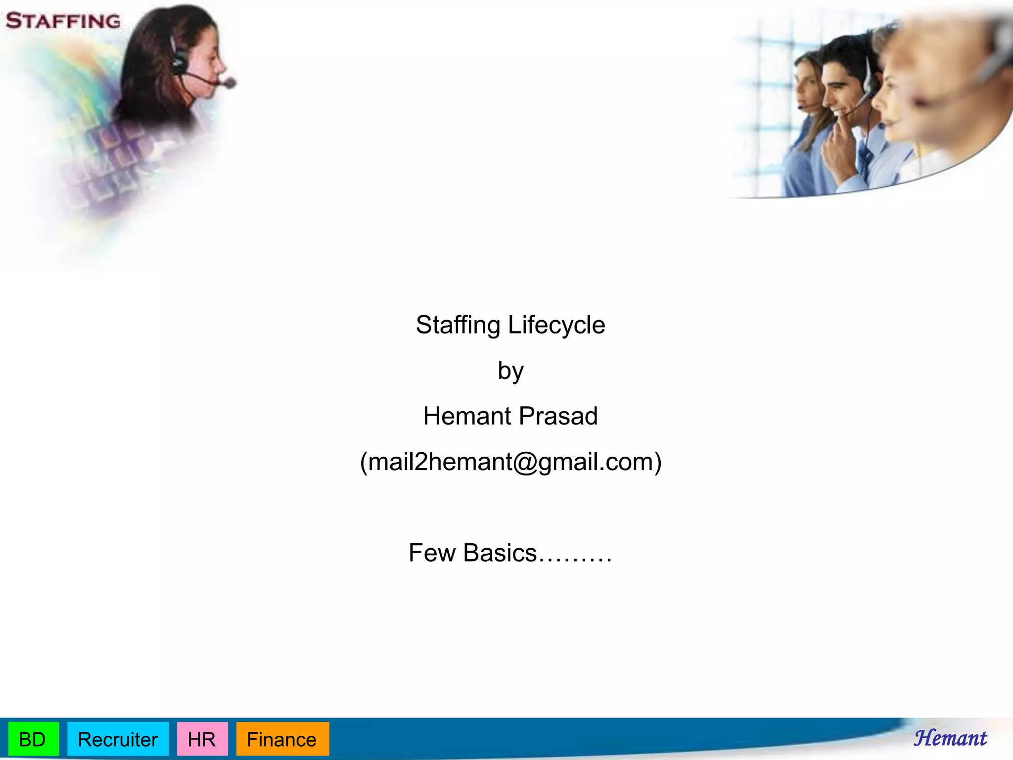 Staffing Lifecycle - The Contract Staffing guide | PDF