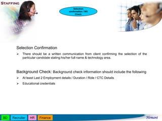 Staffing Lifecycle - The Contract Staffing guide | PPT