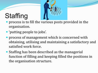 Staffing- ppt class 12 business studies | PPTX