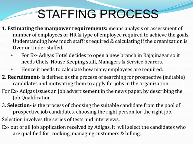 Staffing- ppt class 12 business studies | PPTX