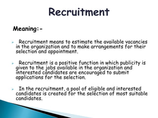 Staffing - Management | PPTX