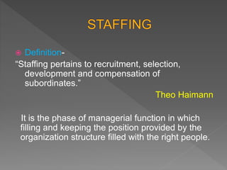 Overview of Staffing | PPTX