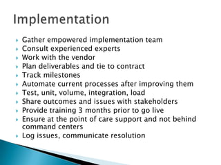 Staffing and scheduling in health care | PPTX | Healthcare Industry ...