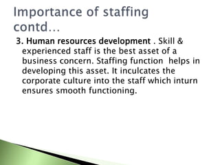 STAFFING, DEFINITION, PHILOSOPHY AND NORMS.pptx