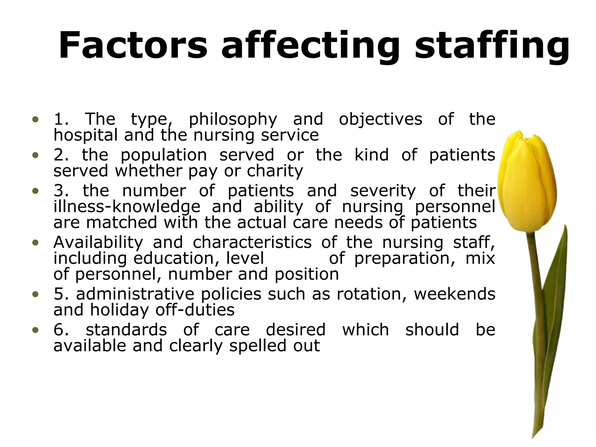 Staffing,estmn,scheduling | PPTX