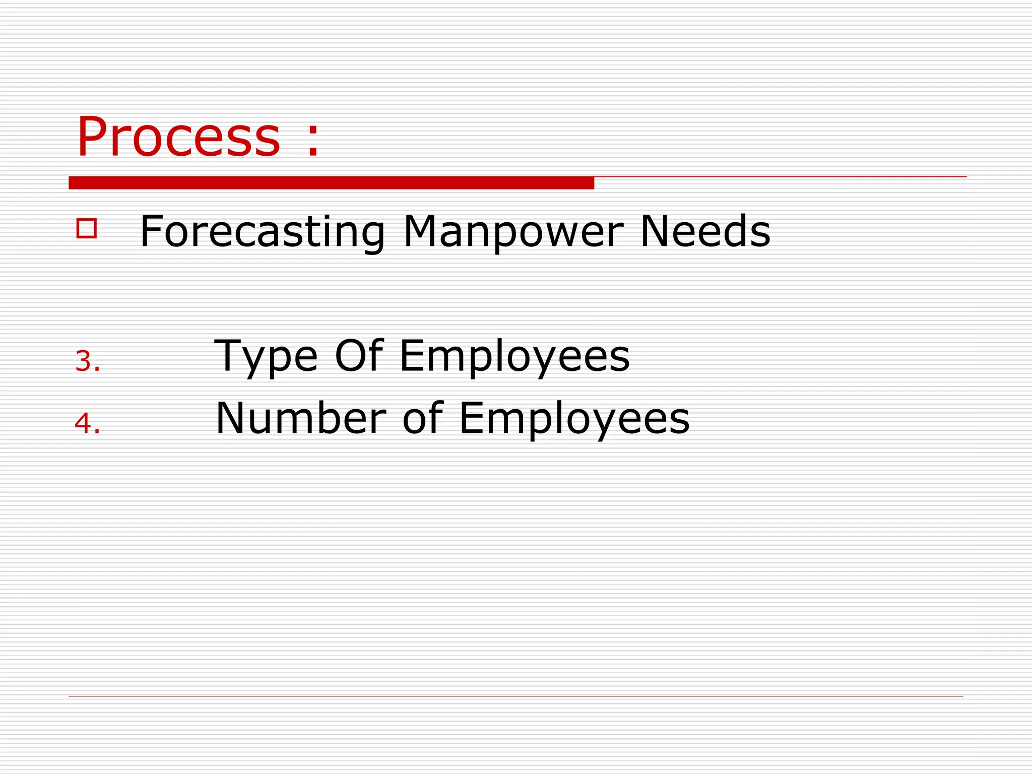 Staffing & manpower planning(9) | PPT