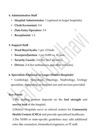 Staffing pattern.docx(Community Health Nursing) | DOCX