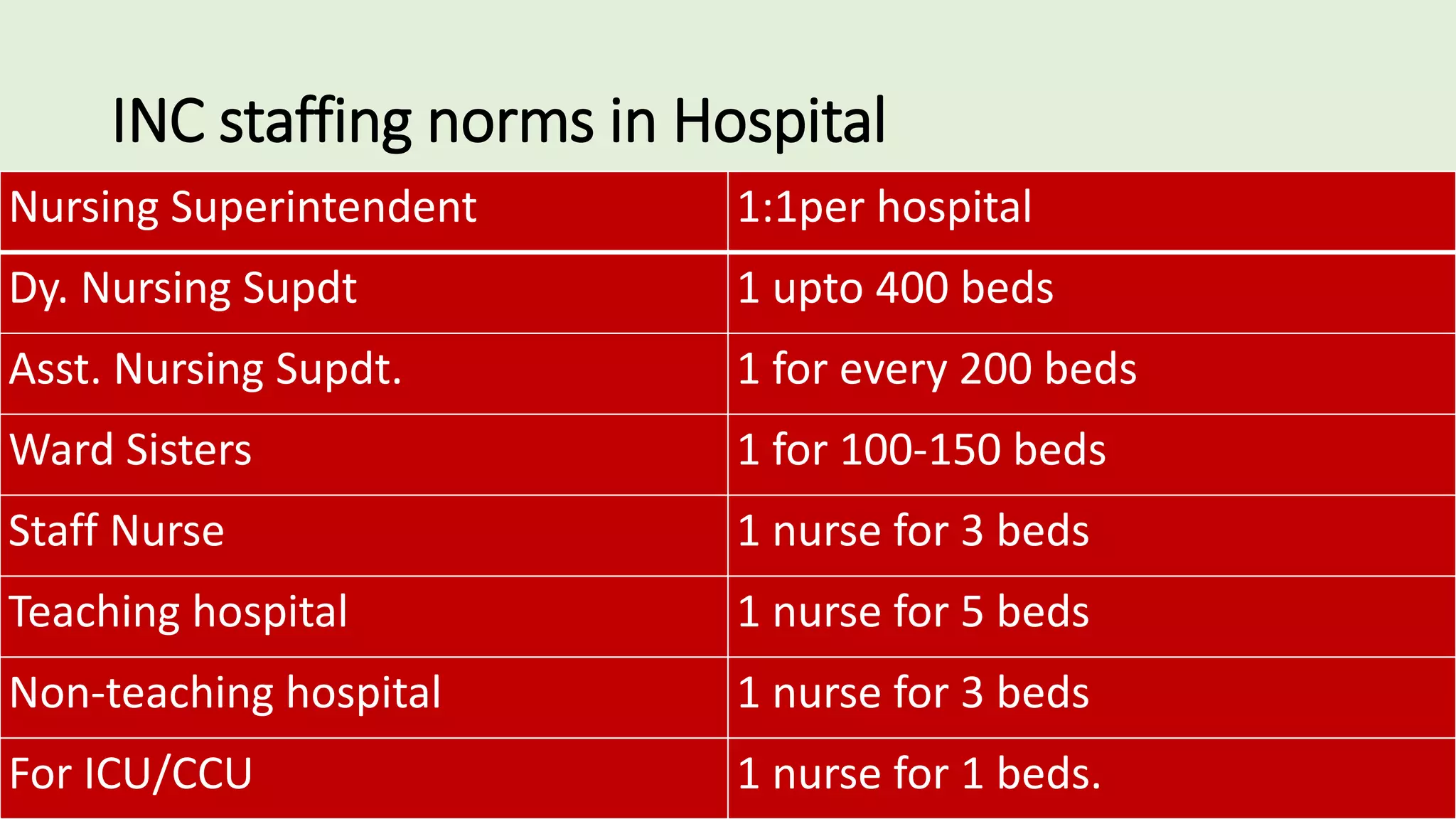 Staffing philosophy , norms | PPTX