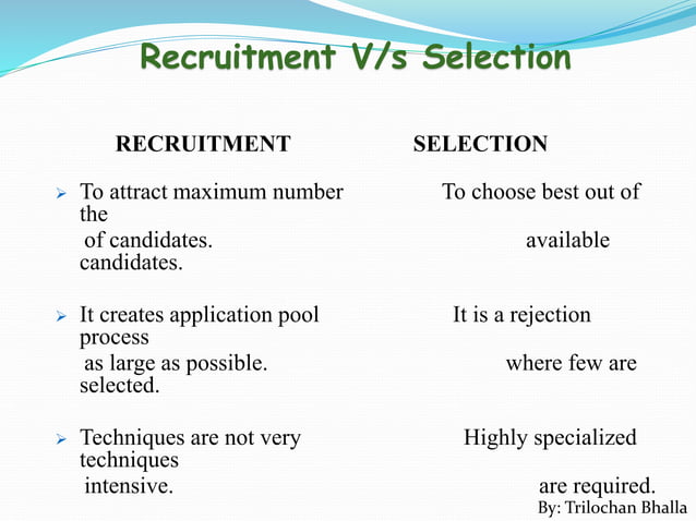 Staffing in Organization