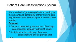 Staffing & scheduling | PPTX