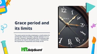 Staff Late Coming, Late Coming Policy for Employees | PPTX
