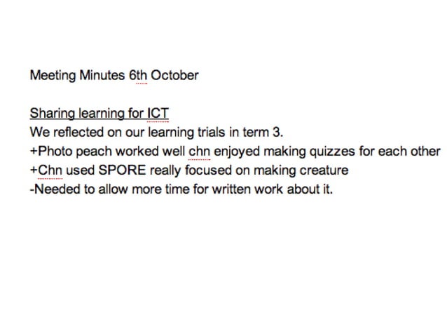 Staff meeting examples | PPT