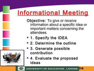 Staff meeting (School Meeting) | PPT