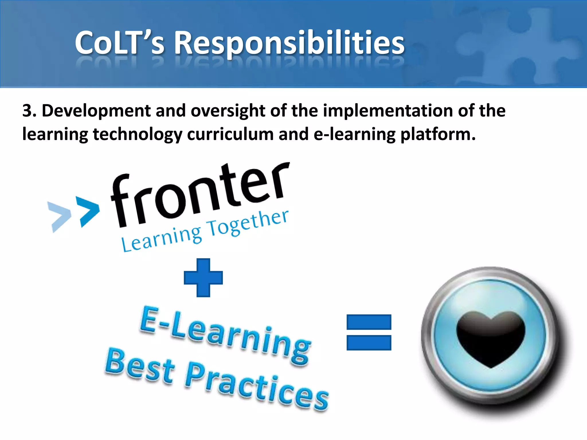 Meet the Coordinator of Learning Technology | PPTX