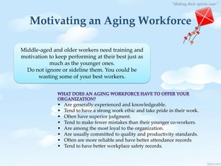 Staff morale and motivation | PPTX