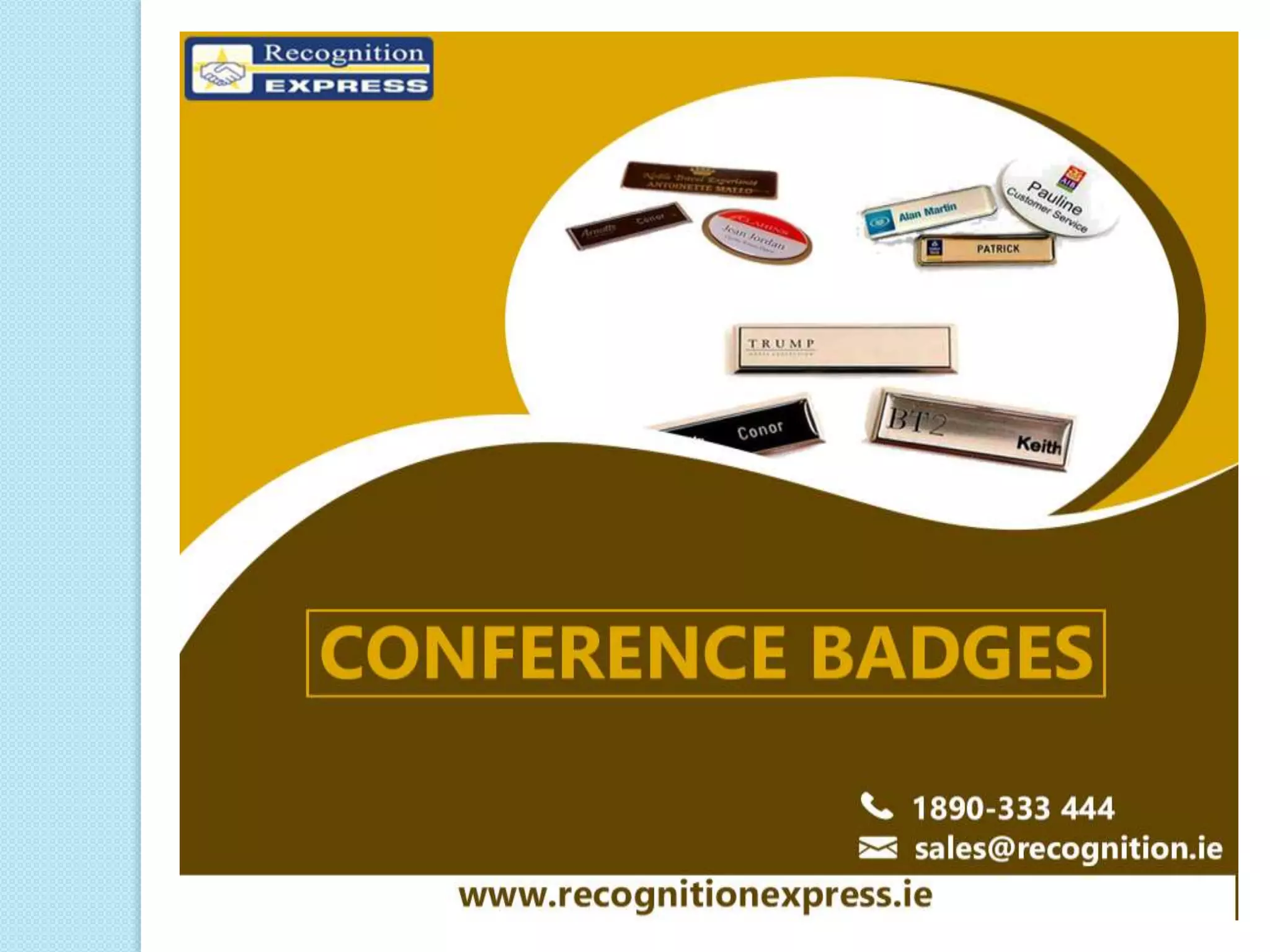 Staff Name Badges | PPT