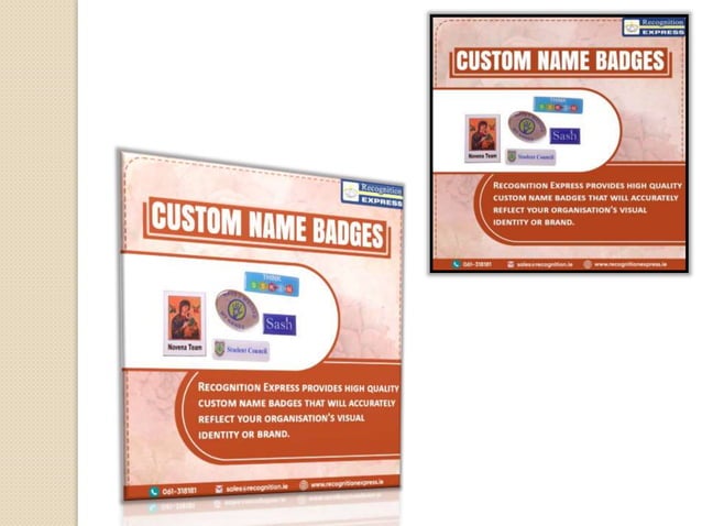 Staff Name Badges | PPTX