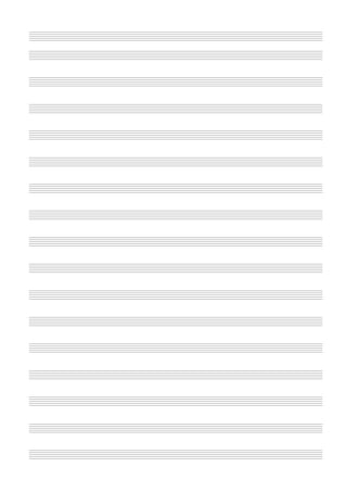 Staff notation paper A3 | PDF