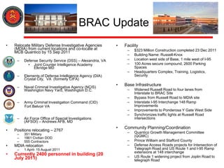 Stafford community meeting brac overview quantico | PDF