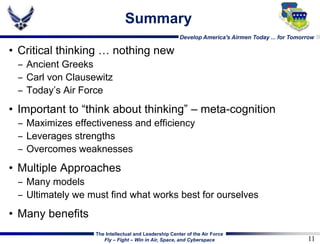 Lecture Notes Critical Thinking Part 3 of 3 | PPTX