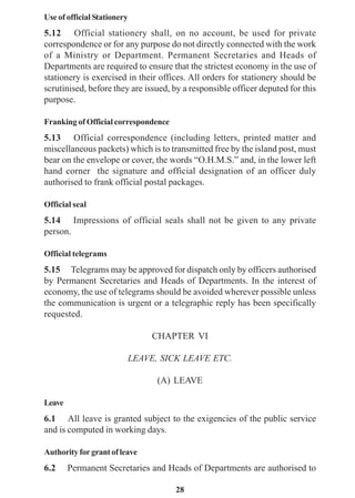 Staff orders for saintlucia public service | PDF