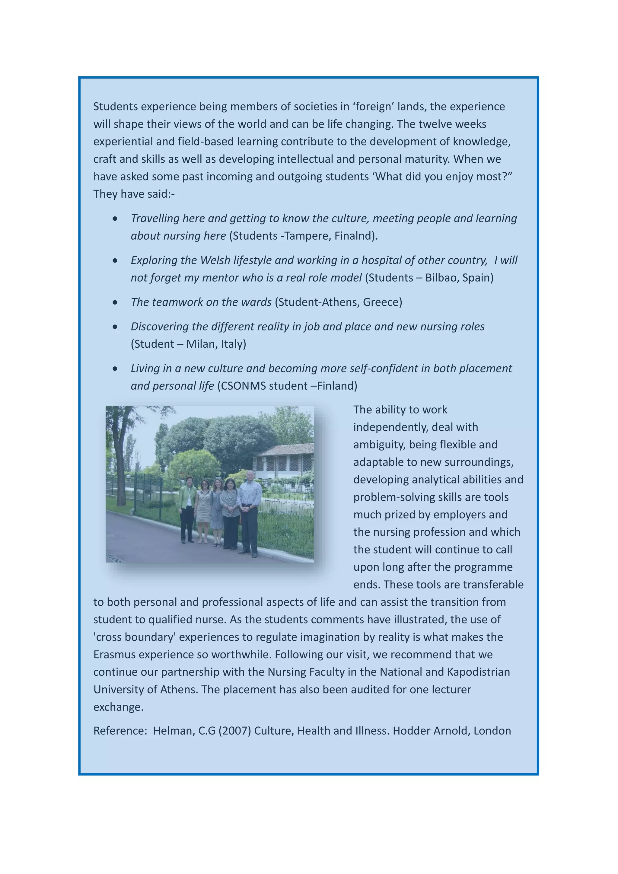 Staff Reflections | PDF