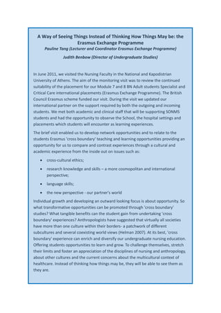 Staff Reflections | PDF