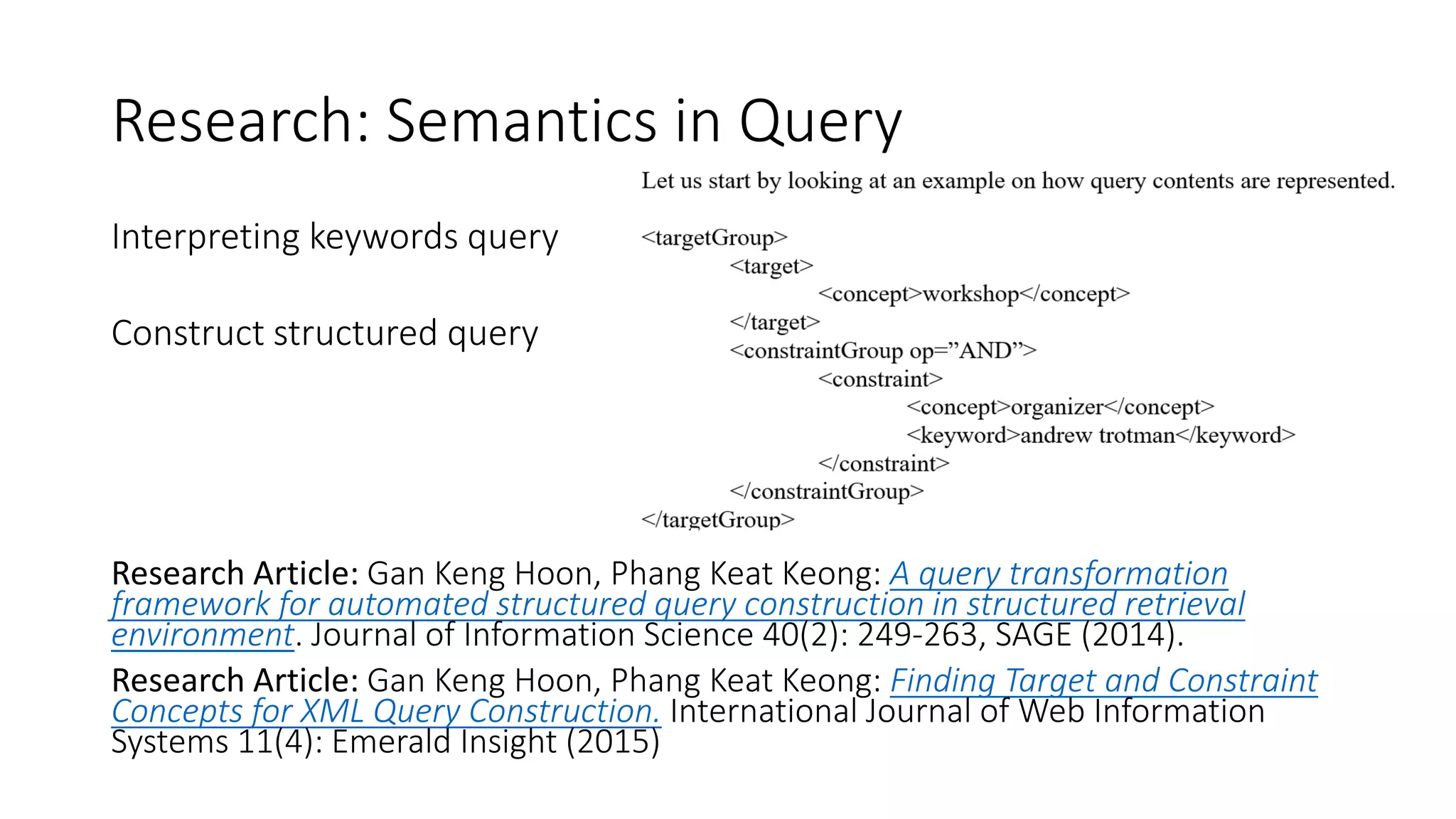 Semantics in Retrieval | PDF