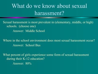 Sexual Harassment Training | PPT