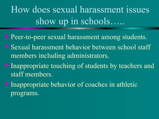 Sexual Harassment Training | PPT
