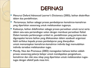 Staff training | PPT