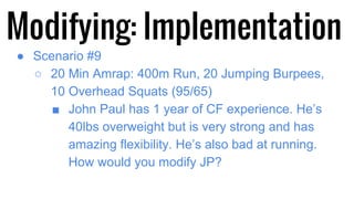 Modifying Movements | PPT